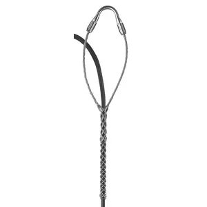 Support Grips, Offset Eye, Closed Mesh, Stainless Steel, 1.25-1.49