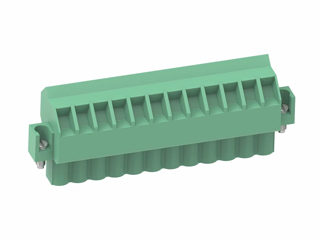 5.08mm Pitch Horizontal Fixed Mount PCB Terminal Block, 12 Circuits