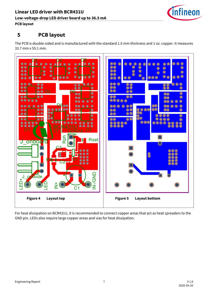 BCR431U evaluation board document page 7