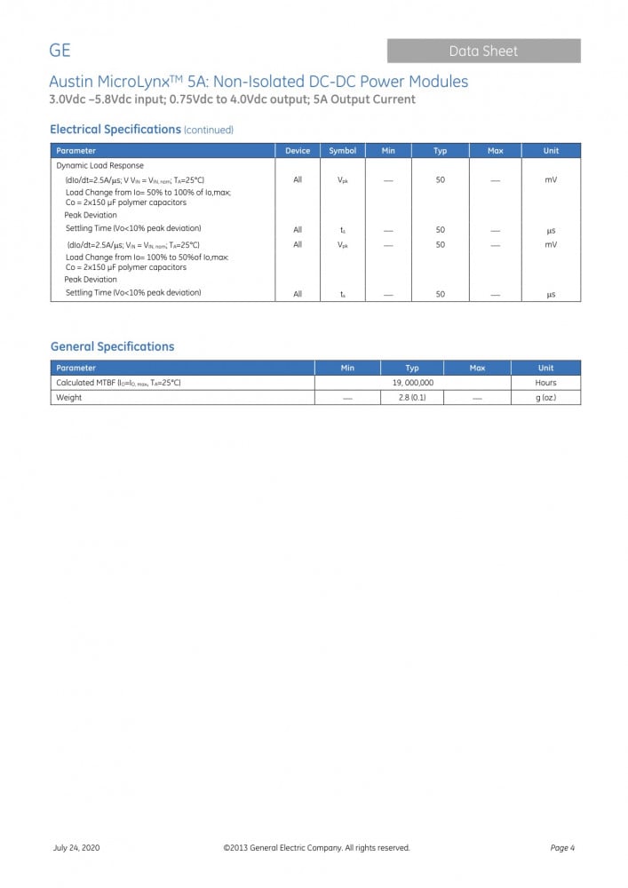 AXH005A0X-SRZ datasheet page 4