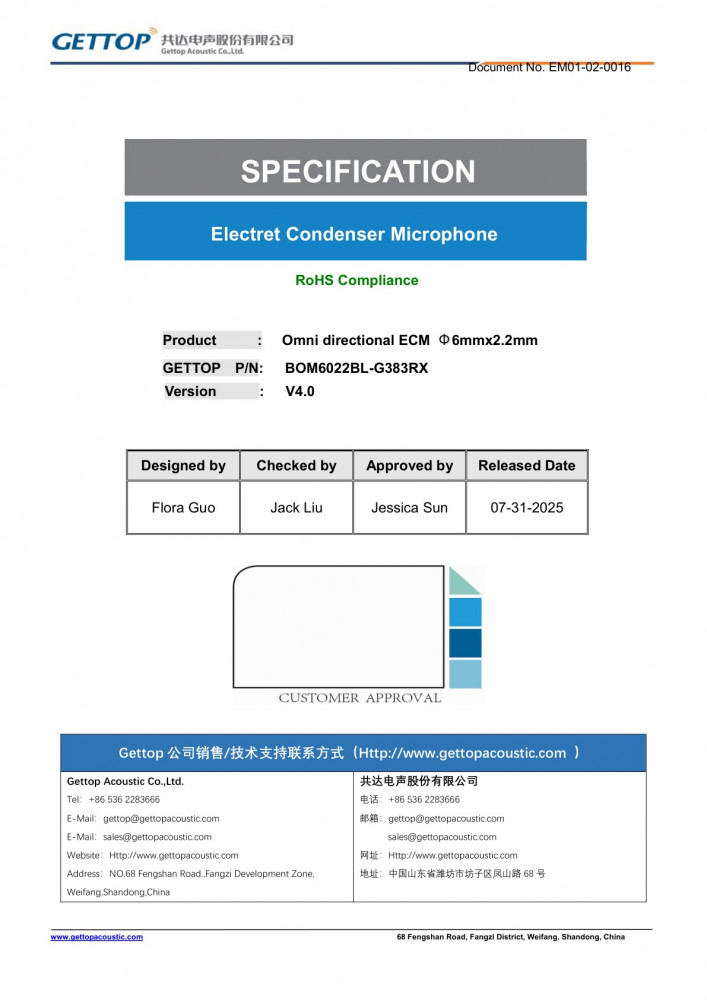 BOM6022BL-G383RX datasheet page 1