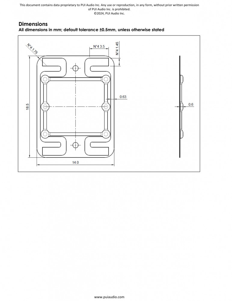 HD-PAF1419 datasheet page 2