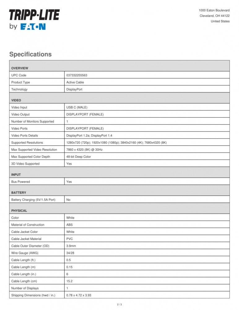 U444-06N-DP8W technical document page 2