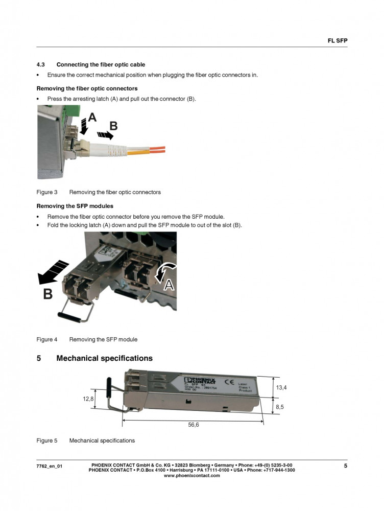 Phoenix Contact 2891754 technical document page 5