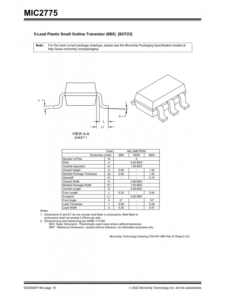 MIC2775 technical document page 10