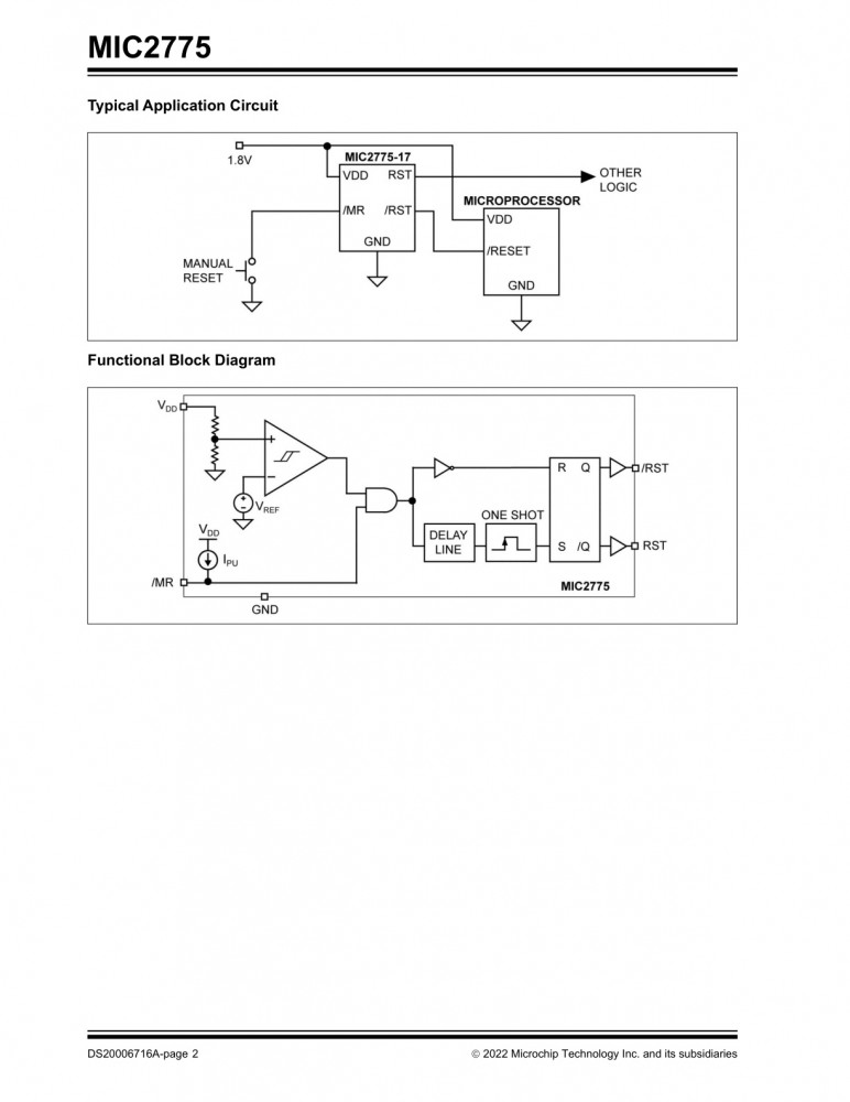 MIC2775 technical document page 2