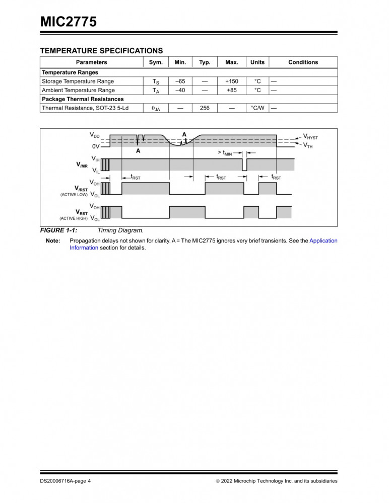 MIC2775 technical document page 4