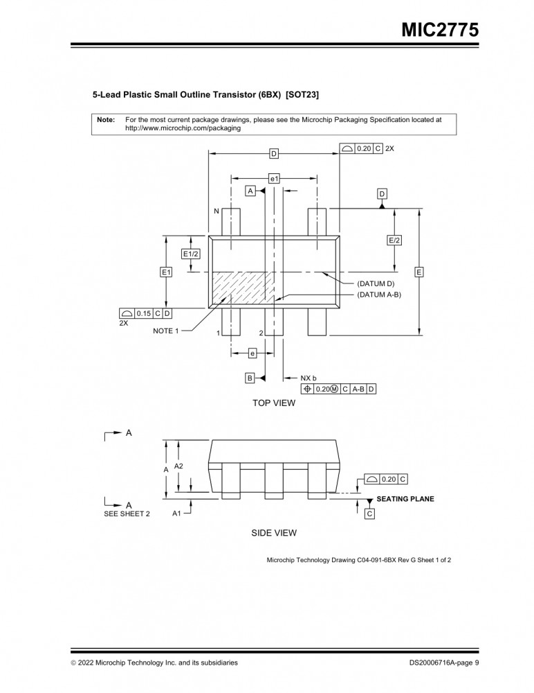 MIC2775 technical document page 9