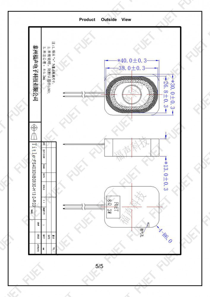 FS4030NB0830-H13.0-R03 specification page 6