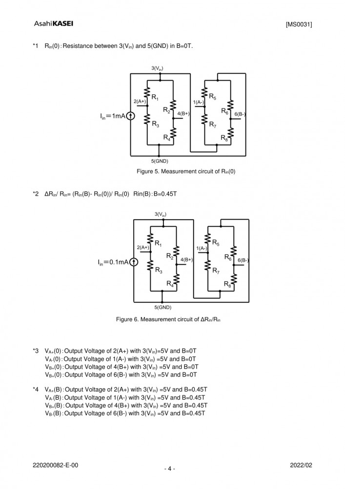 AKM MS0031 datasheet page 4