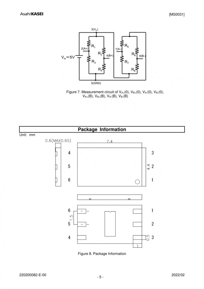 AKM MS0031 datasheet page 5