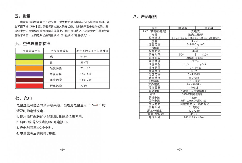 HT-9600 manual page 5
