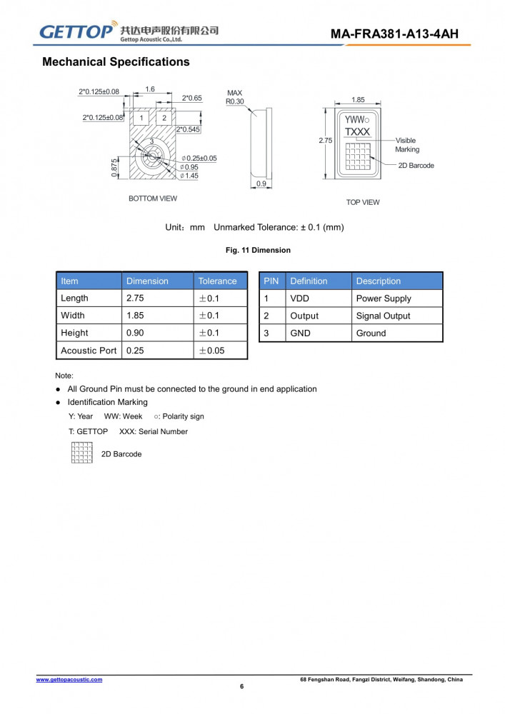 MA-FRA381-A13-4AH datasheet page 6