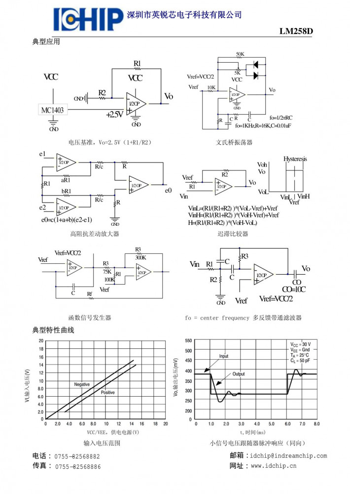 LM258D technical document page 3