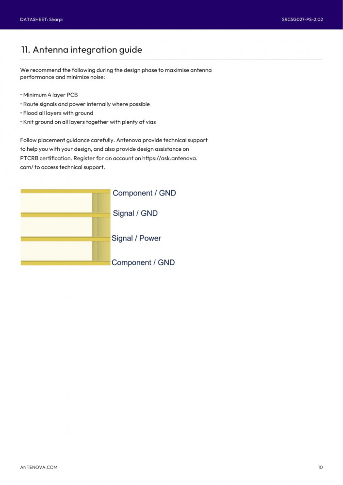 Sharpi SRC5G027 datasheet page 10