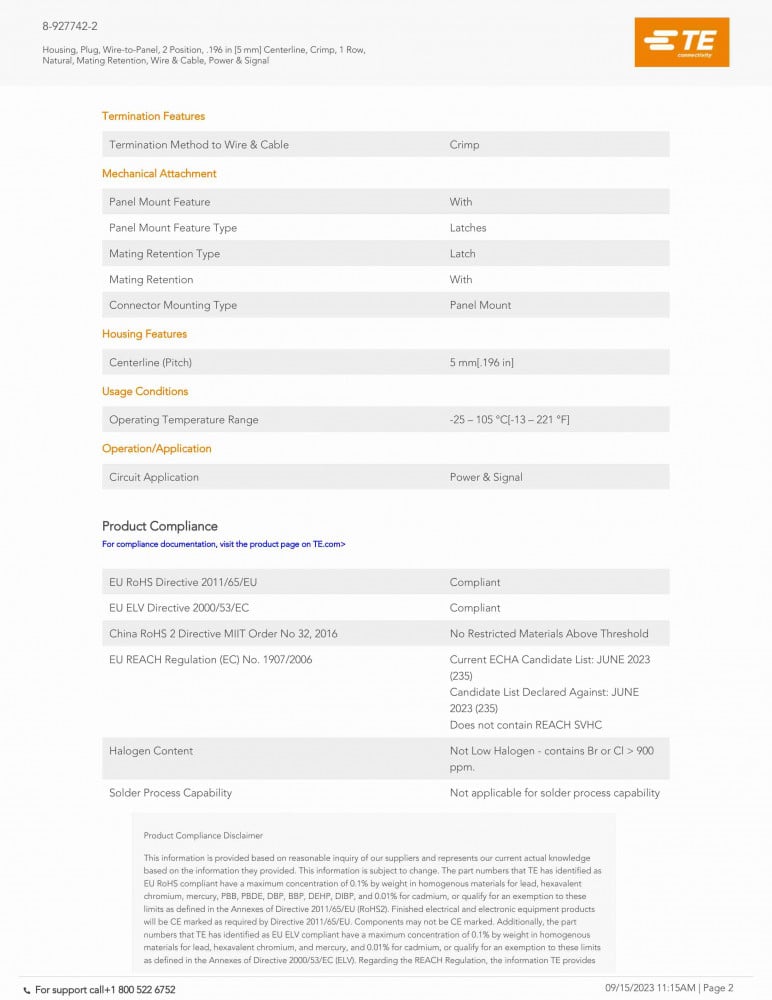 8-927742-2 technical document page 2