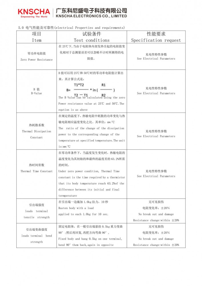 KNSCHA 206RV166 datasheet page 6