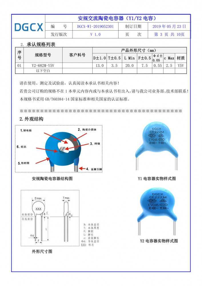 DGCX approval document page 3