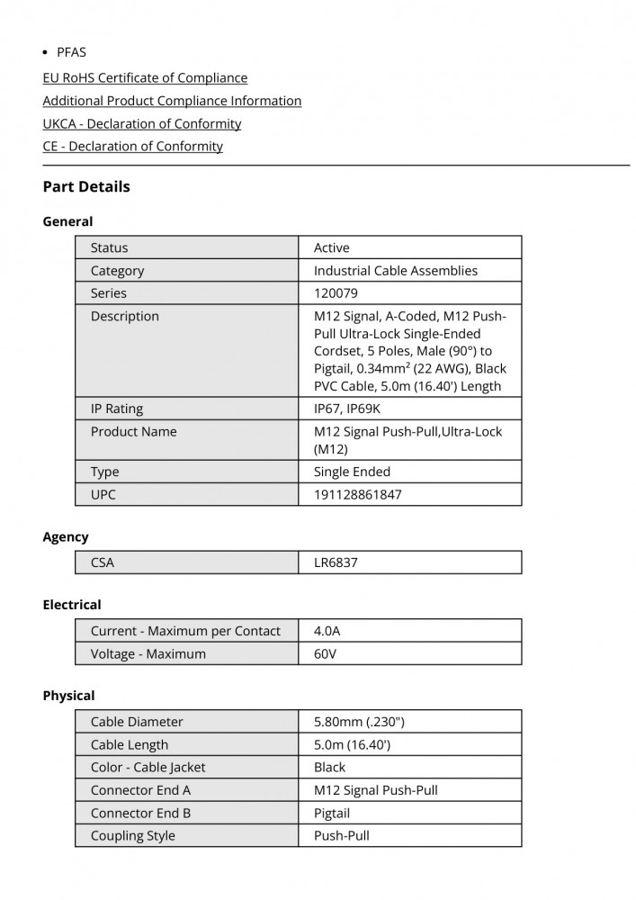 MOLEX 1200798153 product drawing page 2