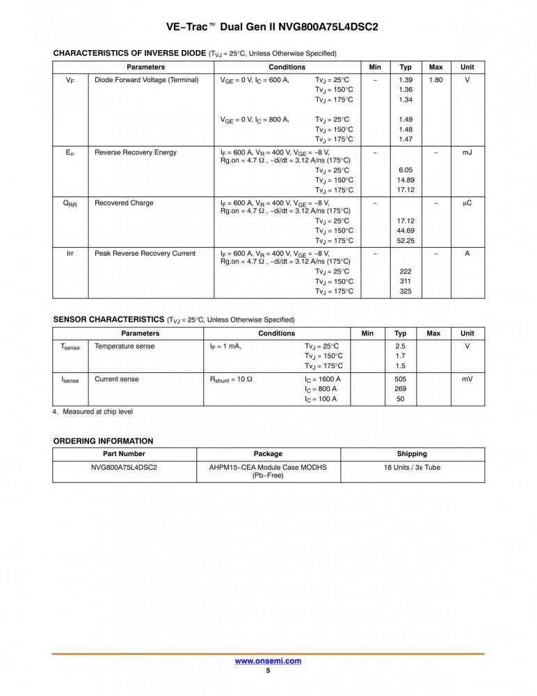 NVG800A75L4DSC2 datasheet page 5
