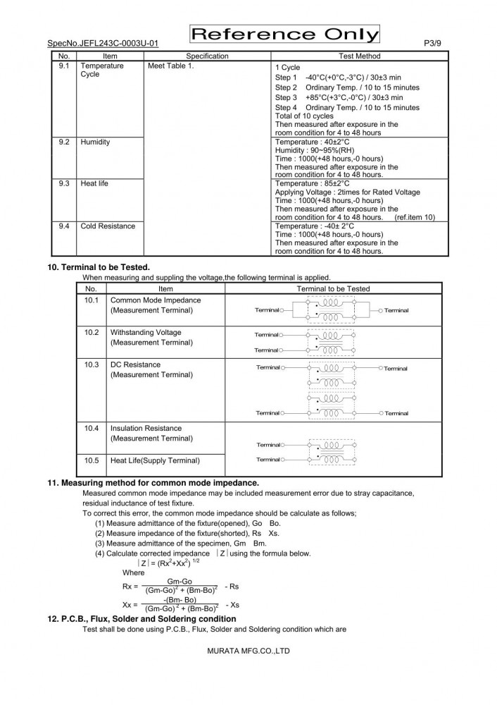 DLW21SN371SQ2L specification page 3