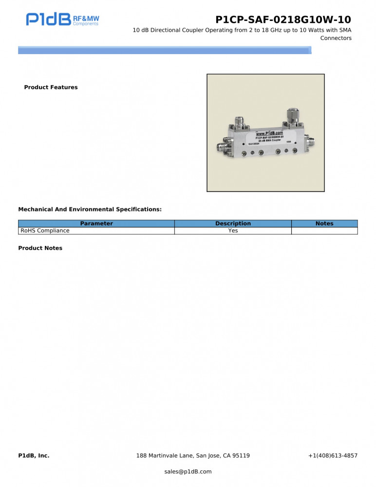 Product technical document preview