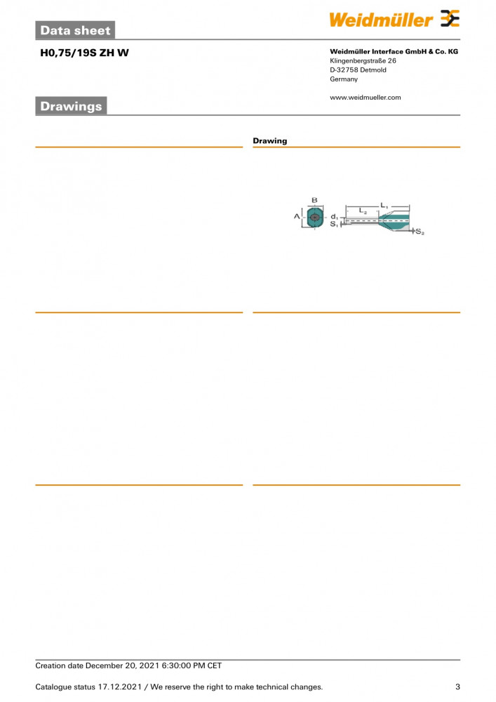 WEIDMULLER 9202820000 technical document page 3