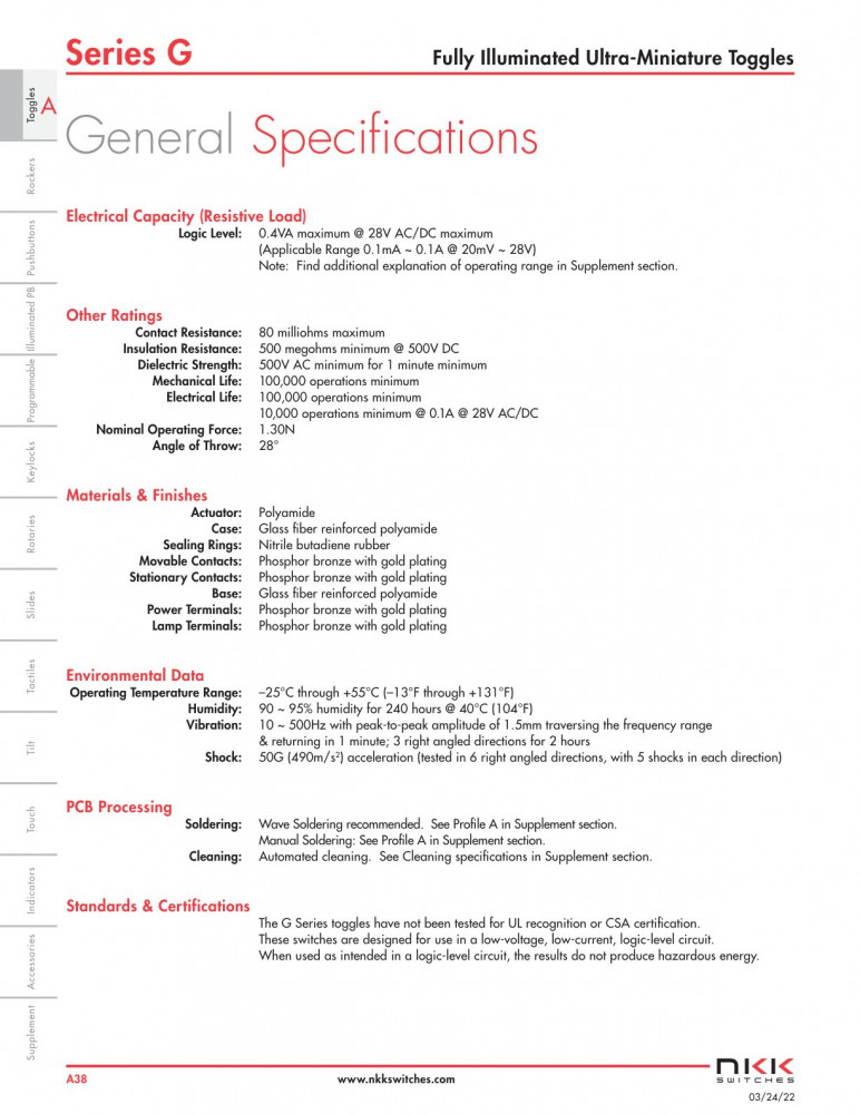 G12JPCF technical document page 1