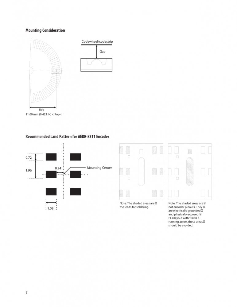 AEDR-8311-1K2 datasheet page 6