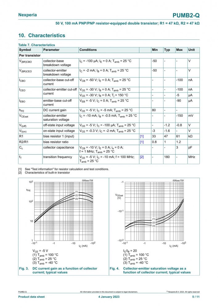 PUMB2-Q datasheet page 5