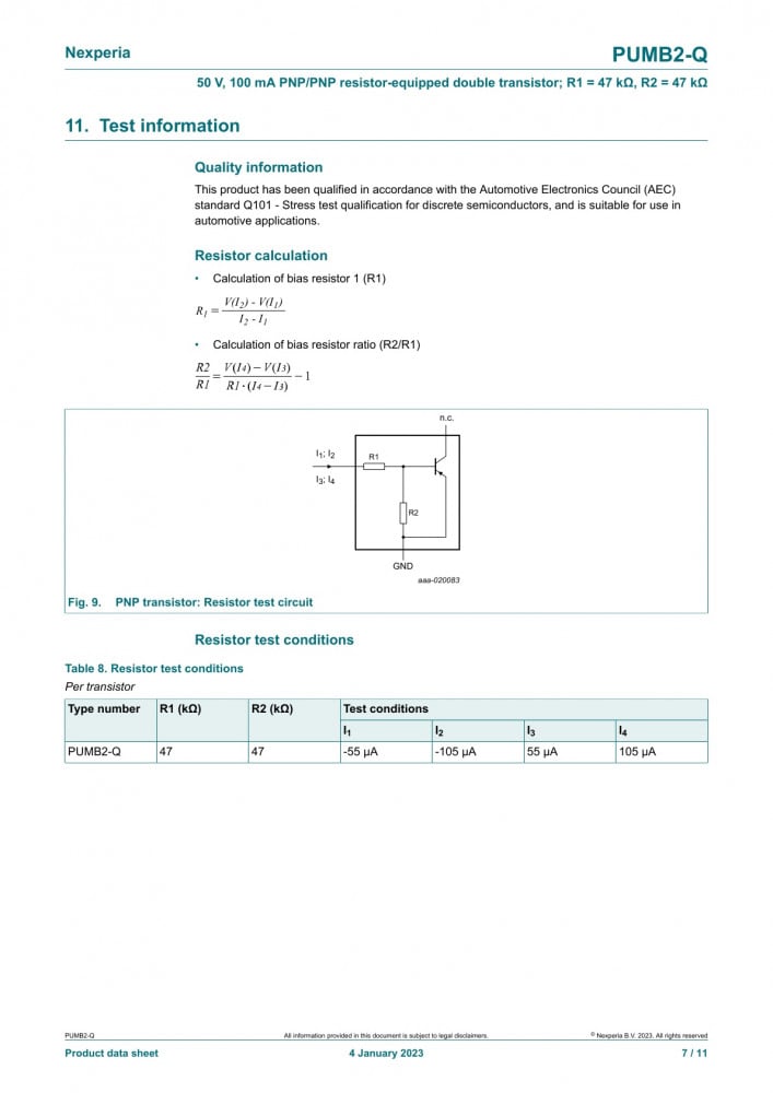 PUMB2-Q datasheet page 7