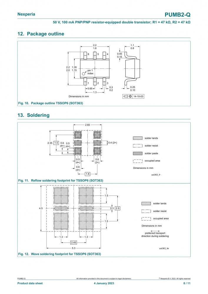 PUMB2-Q datasheet page 8
