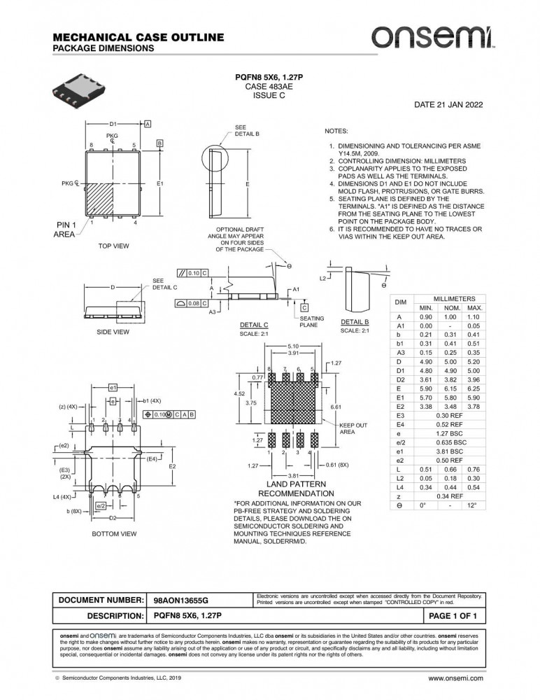FDMS86163P datasheet page 7