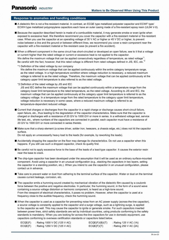 ECHU series technical document page 6