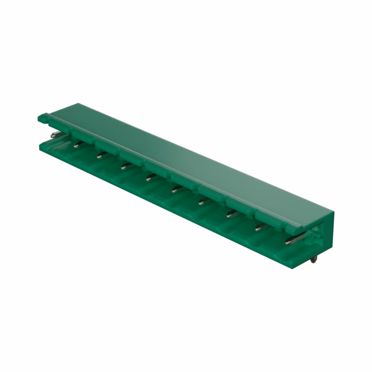 7.62mm Pitch Eurostyle Right-Angle PCB Header, Open Ends, 10 Circuits for sale