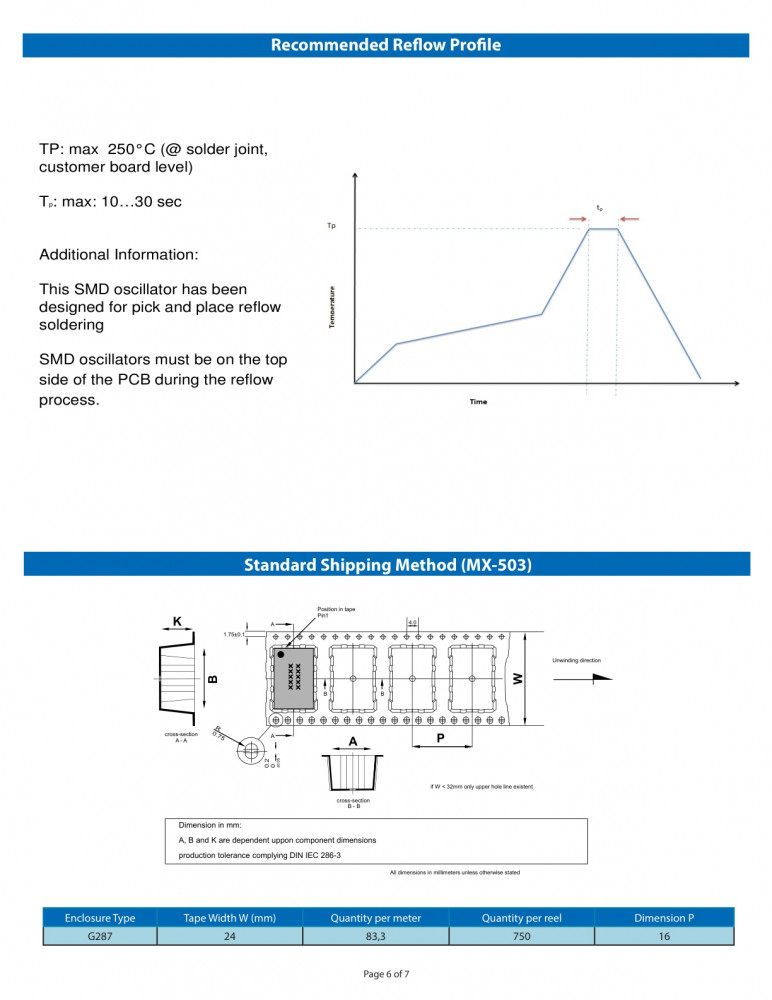 MX-503 datasheet page 6
