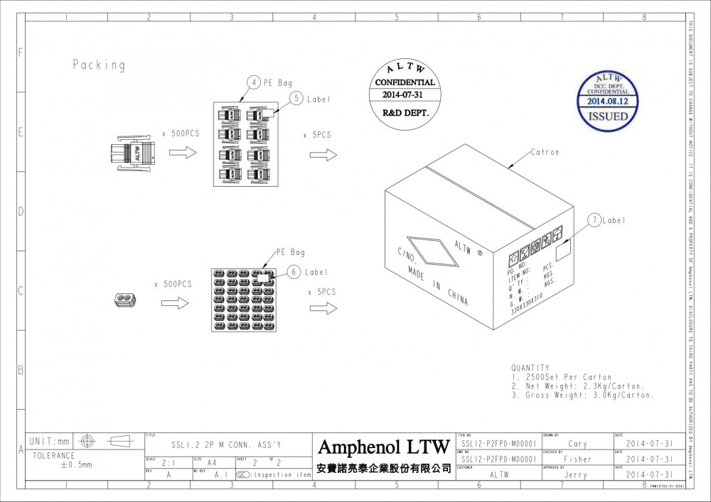 SSL12-P2FP0-M00001 drawing page 2