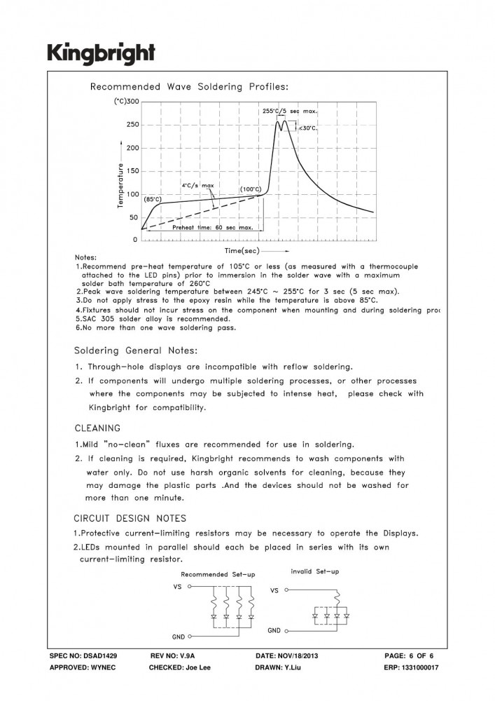 DC10GWA datasheet page 6
