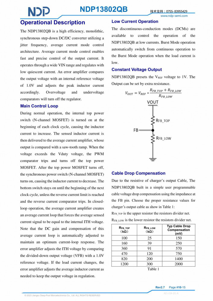 NDP13802QB datasheet page 10
