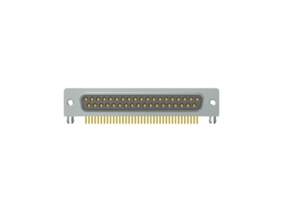 D-SUB Standard • 37-pos. • Socket • Solder pin angled .318