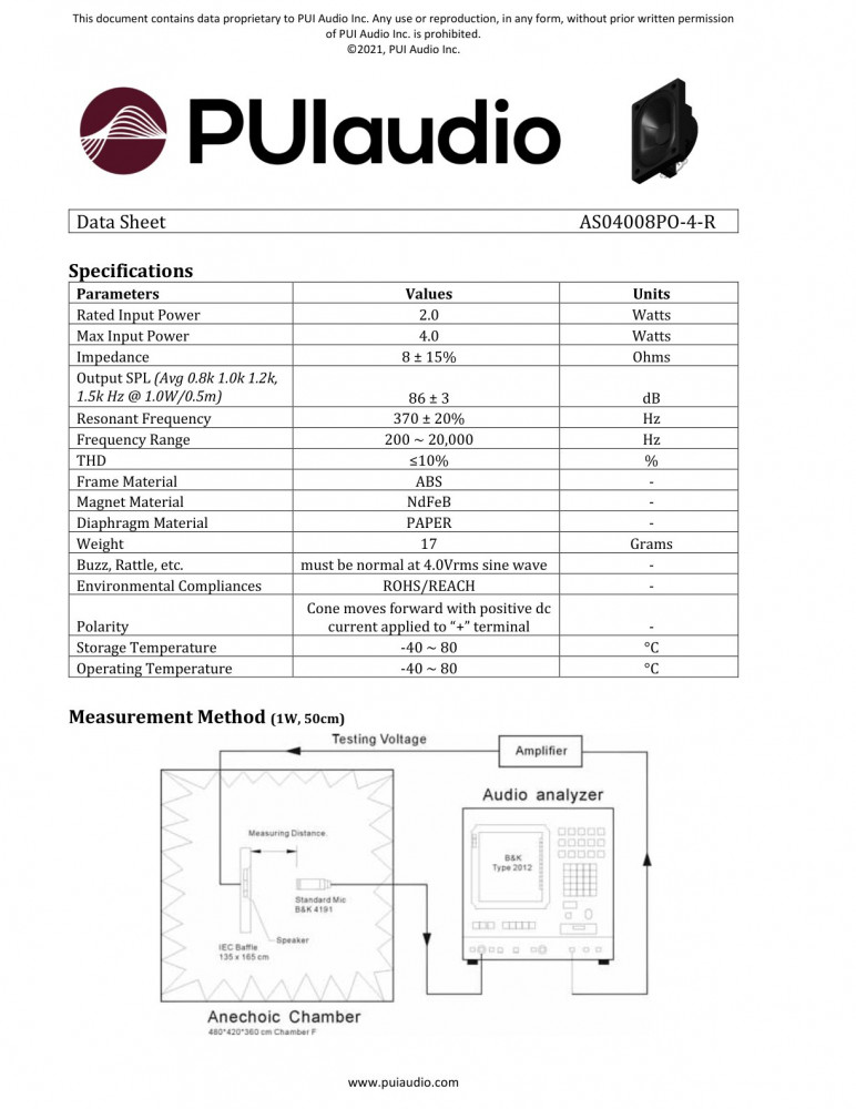 AS04008PO-4-R datasheet page 1