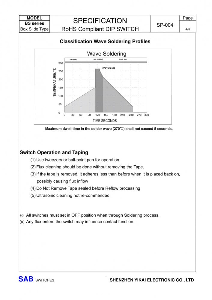 BIWIN BS series datasheet page 4
