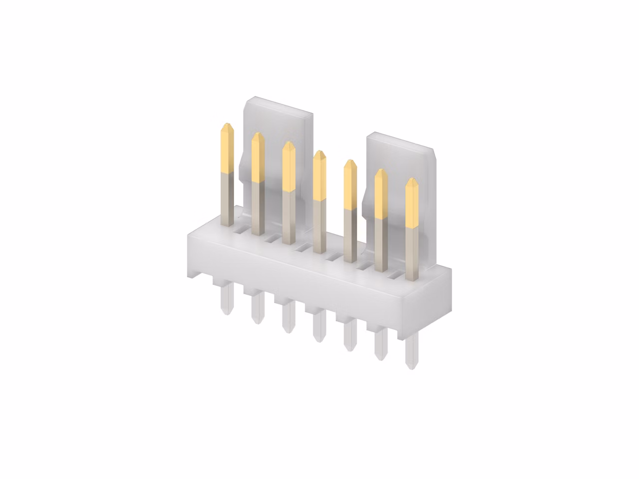 KK 254 Header, Vertical, Square Pin, Friction Lock, 16 Circuits, 7.50mm Mating Pin Length, 3.56mm Tail Length, 0.51µm Gold (Au) Plating