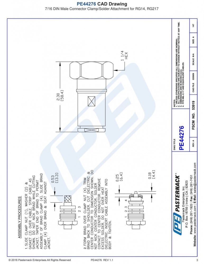 PE44276 assembly procedure page 3
