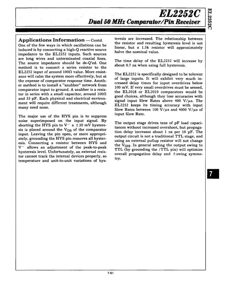 EL2252C datasheet page 10