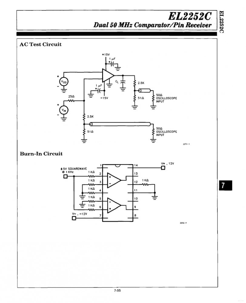 EL2252C datasheet page 4