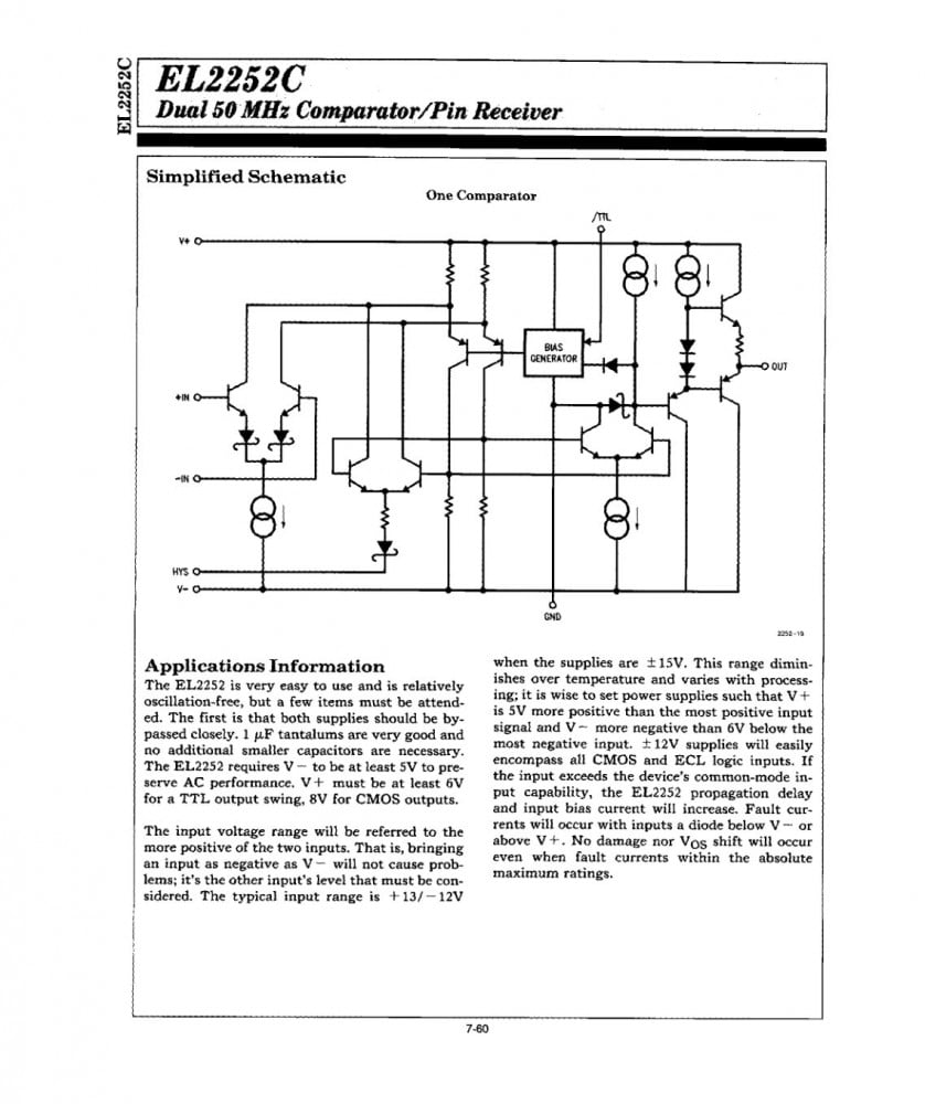 EL2252C datasheet page 9