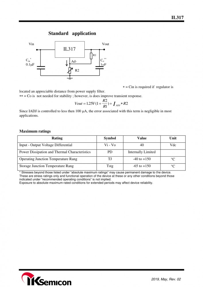 IL317 datasheet page 2