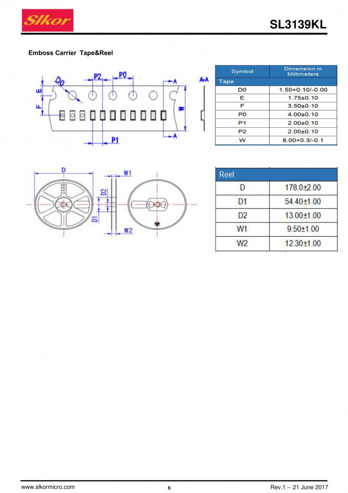 SL3139KL datasheet page 6