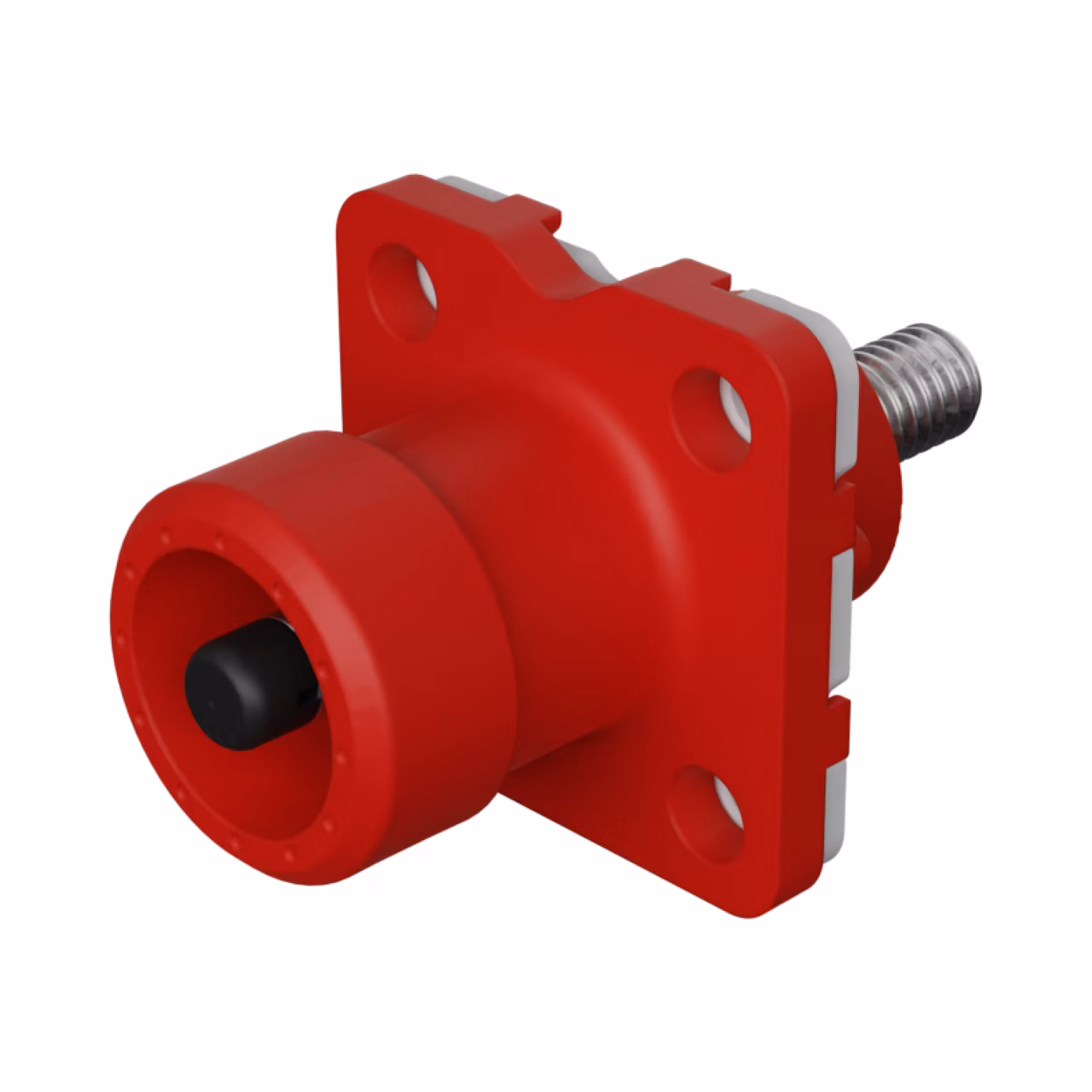 SideWize 3.40mm, 1-circuit, Red Bulkhead Connector, Threaded, Tray for sale